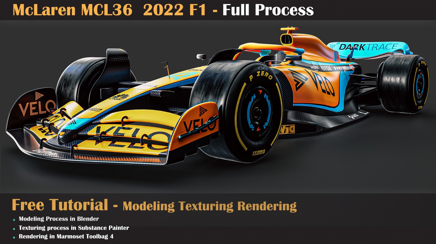 McLaren MCL36 Full Process by Milad Kambari