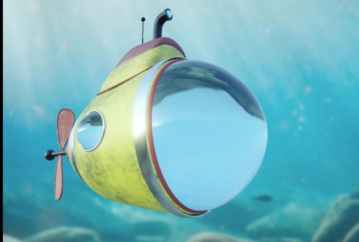 Create A Submarine In Blender