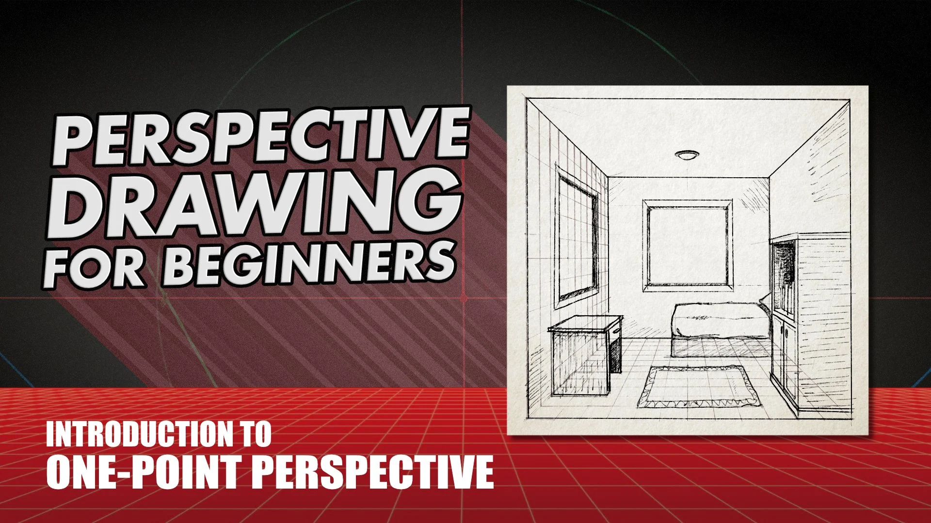 Perspective Drawing for Beginners - Introduction to One Point ...