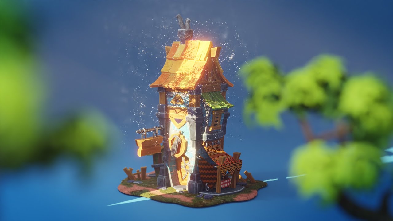 Texturing & Cinematic Lighting In Blender by Art Studio