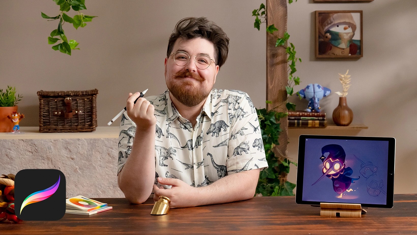 Fantasy Character Design in Procreate