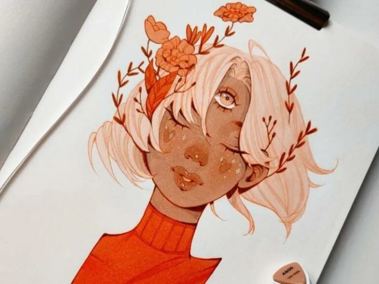 Master Alcohol Marker Character Illustrations BY MSSHANH