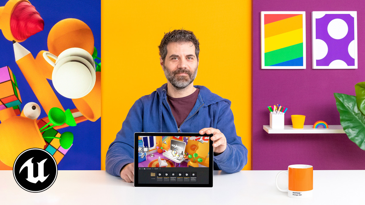 Motion design with Unreal Engine 5 (Italian, Eng sub)
