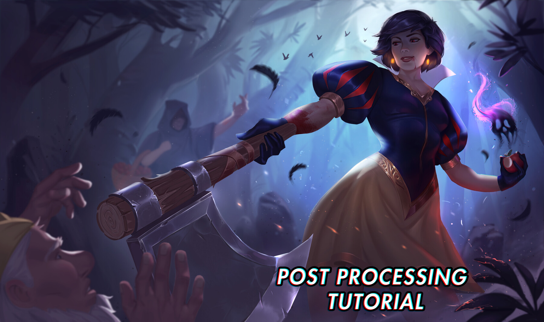 Splash Art Post Processing Techniques by Richard Gonzalez