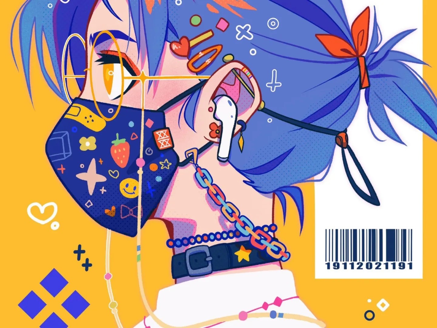 Create Colorful and Bright Character Illustrations by Sami