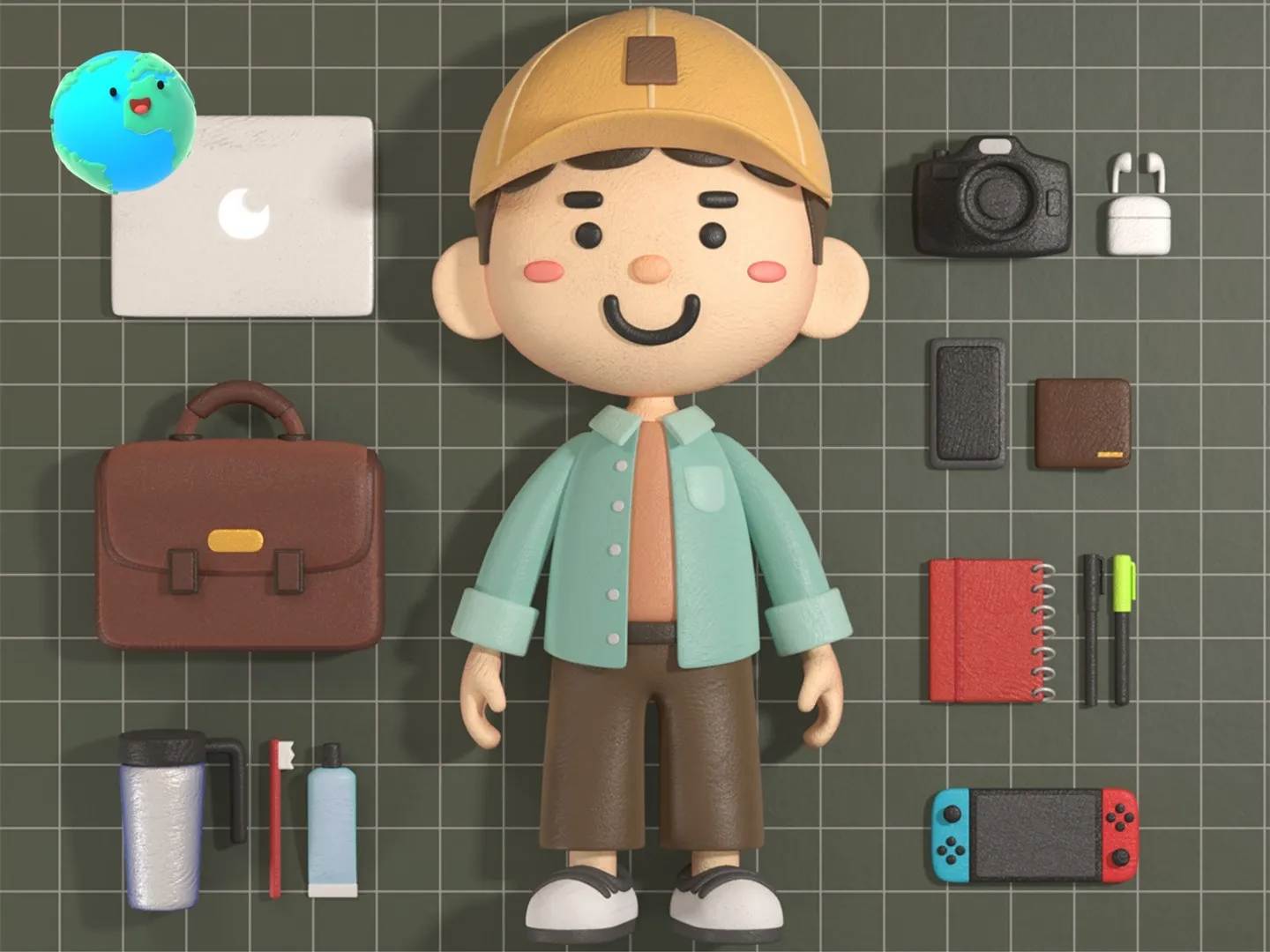 Create Cute 3D Characters with Maya by Animator Nam (Korean, Eng Spa sub)