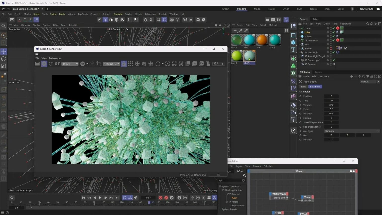 Finishing Redshift, Cinema4D's main renderer, in one go by Mr.Freely ...