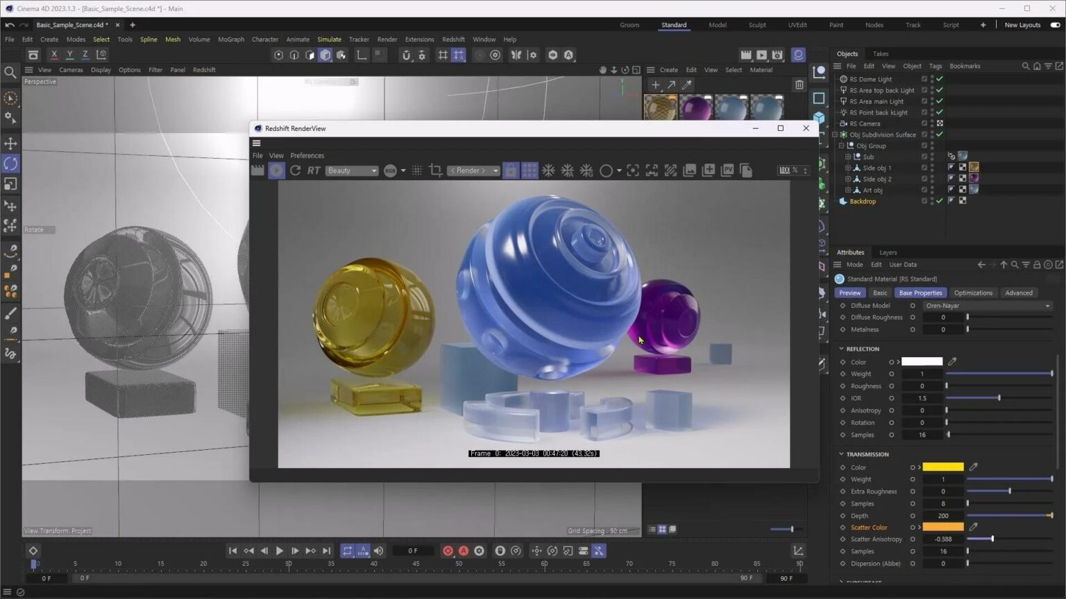 Finishing Redshift, Cinema4D's main renderer, in one go by Mr.Freely ...