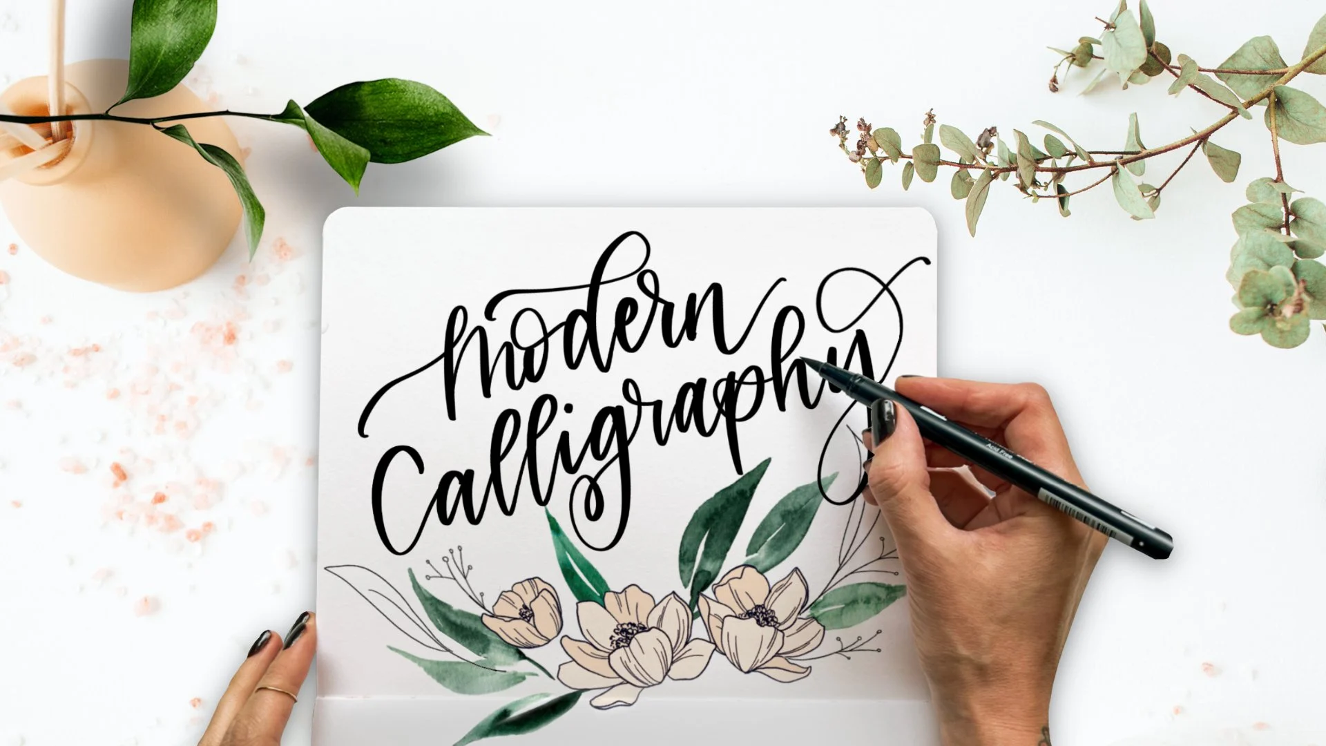Modern Calligraphy - 4 Easy Steps to Go From Beginner to Brush ...