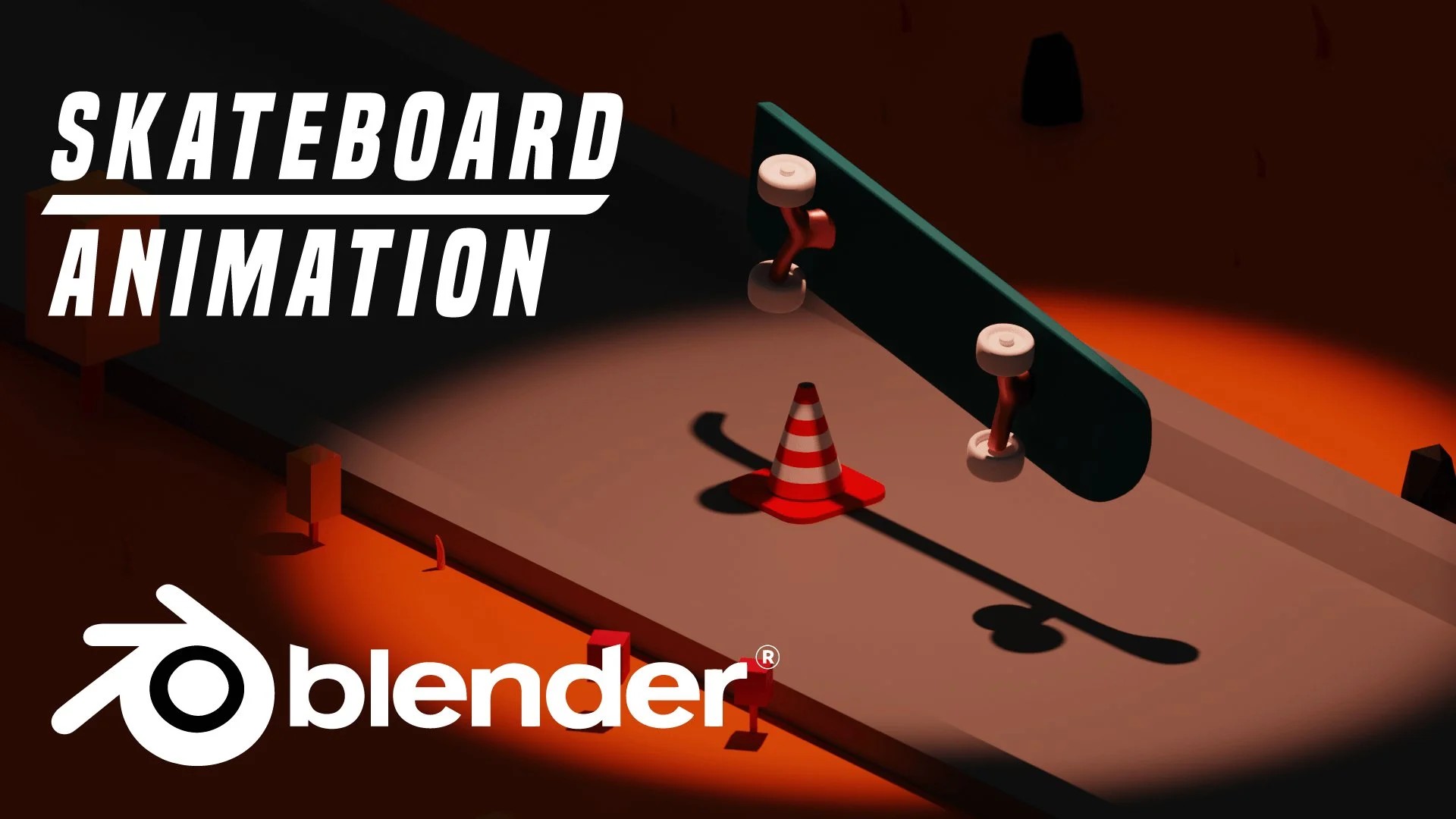 Create a Skateboard Animation with Blender