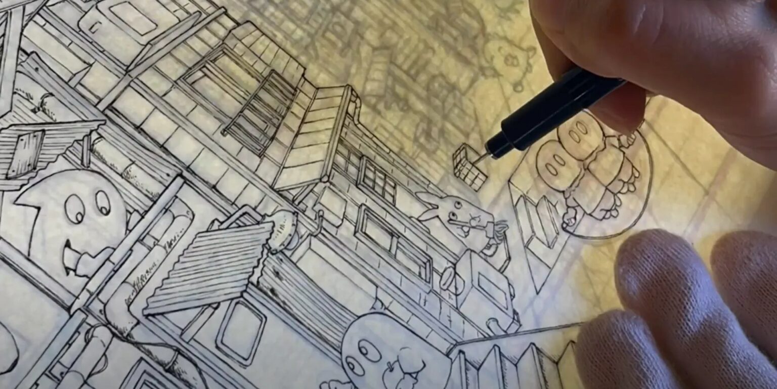 Perspective course taught by a manga artist. Let's draw a background ...