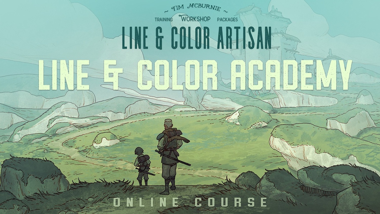 Line & Color Academy Online Course by Tim McBurnie