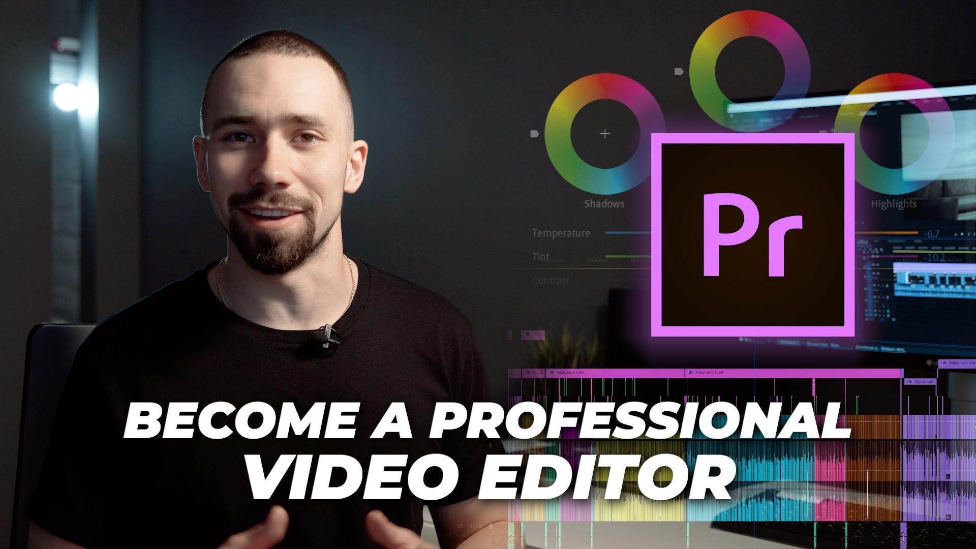 Video Editing In Premiere Pro - From Beginner To Pro by Erik Akeynikov