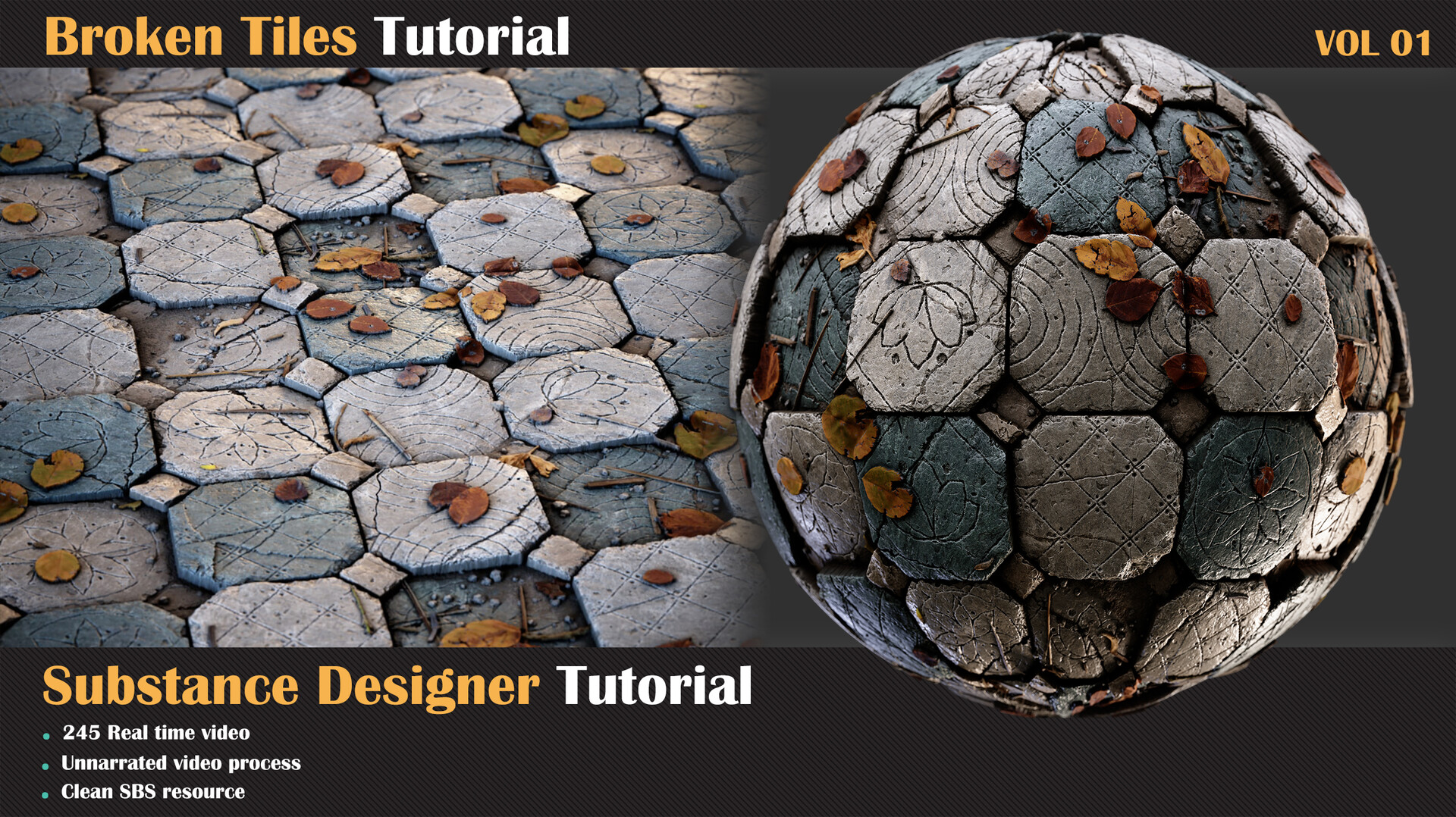 Broken Tiles Tutorial - VOL 01 by Milad Kambari