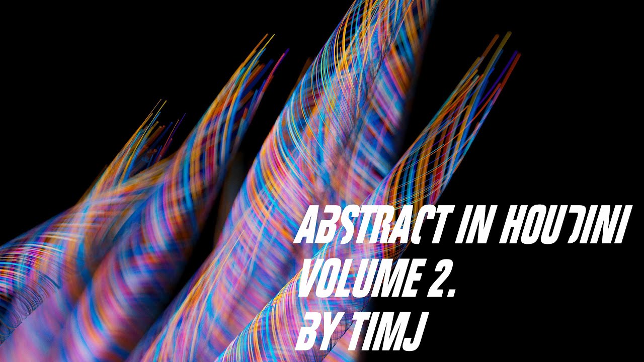 Abstract in Houdini V2 by Tim J