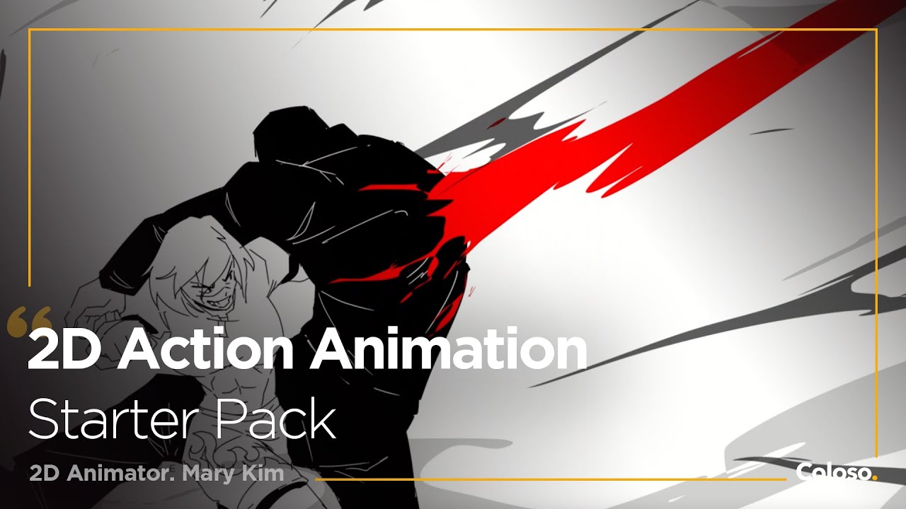 2D Action Animation Starter Pack [Coloso, Mary Kim, Group Buy]