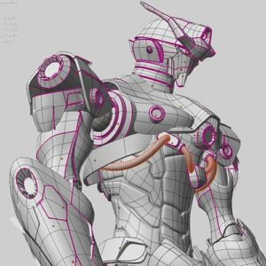 Cover Image 3D Anime Style Mecha Production in OctaneRender for Blender ...