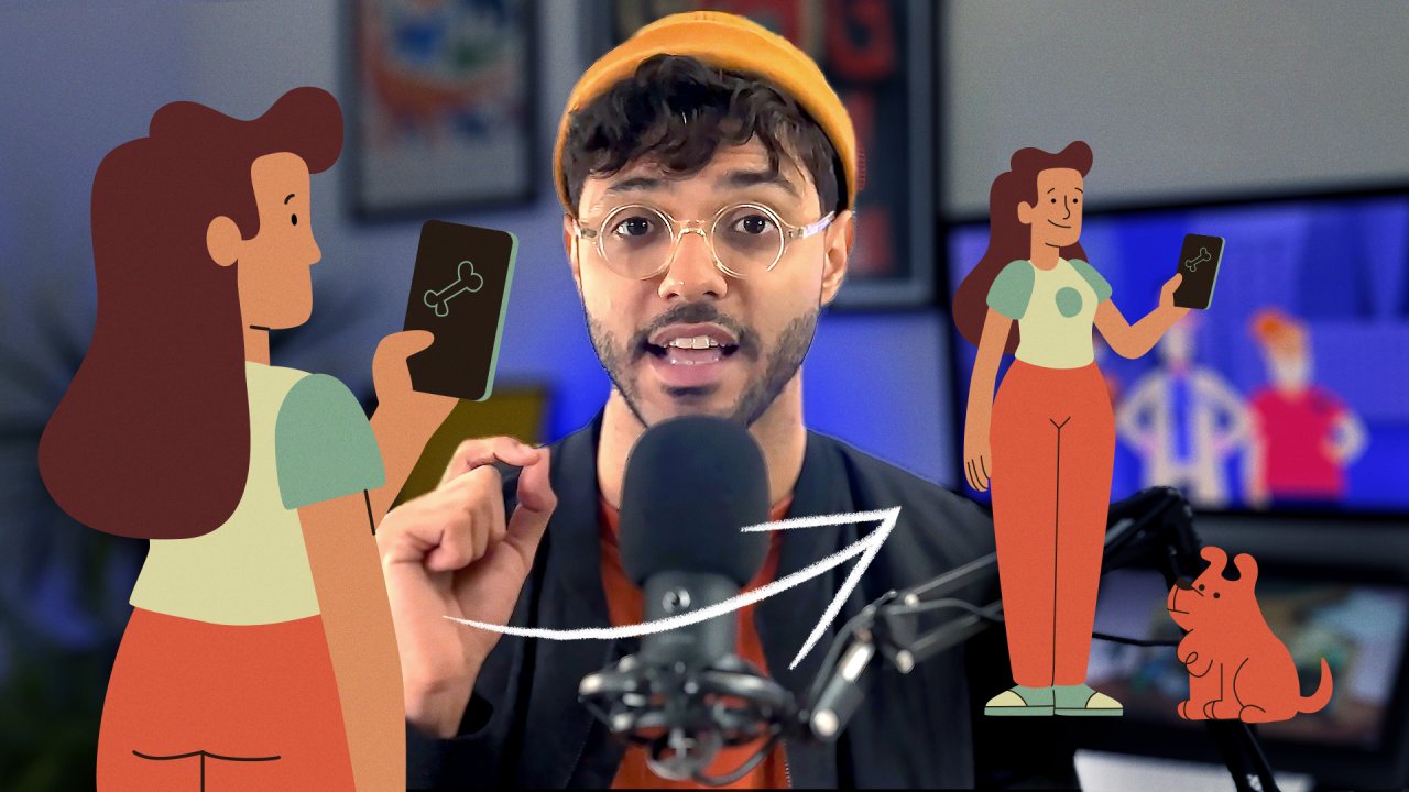 Frame by Frame Look in Adobe After Effects From 3 Illustrations to a ...