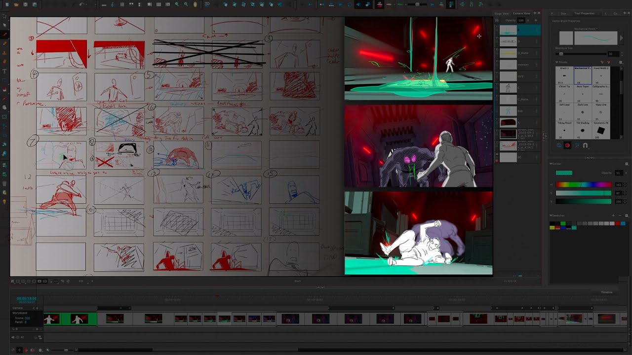 Storyboarding for Film & Games by Ibraheem Jara
