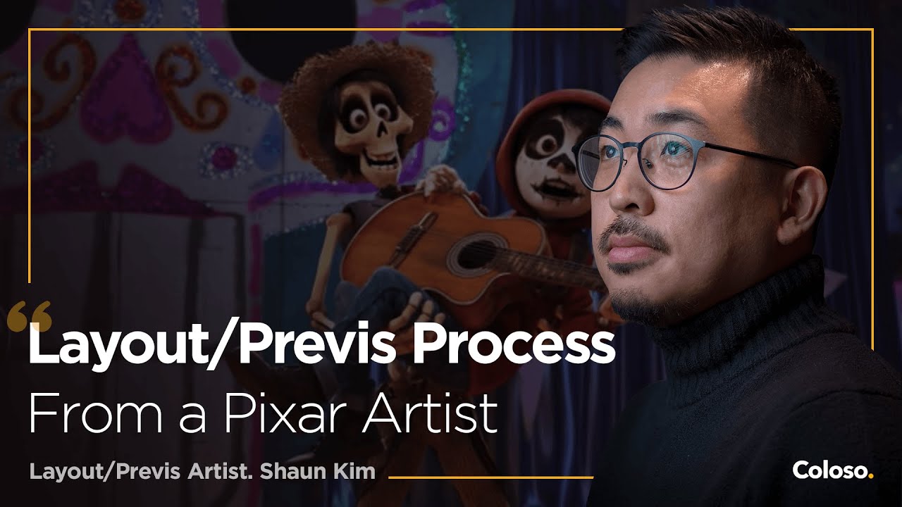 Cover Image Layout/Previs Processes From a Pixar Artist [Coloso, Shaun ...
