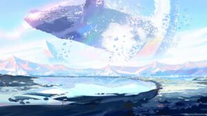 Background Illustrations with Brilliant Lights and Colors [Сoloso, Rojo ...