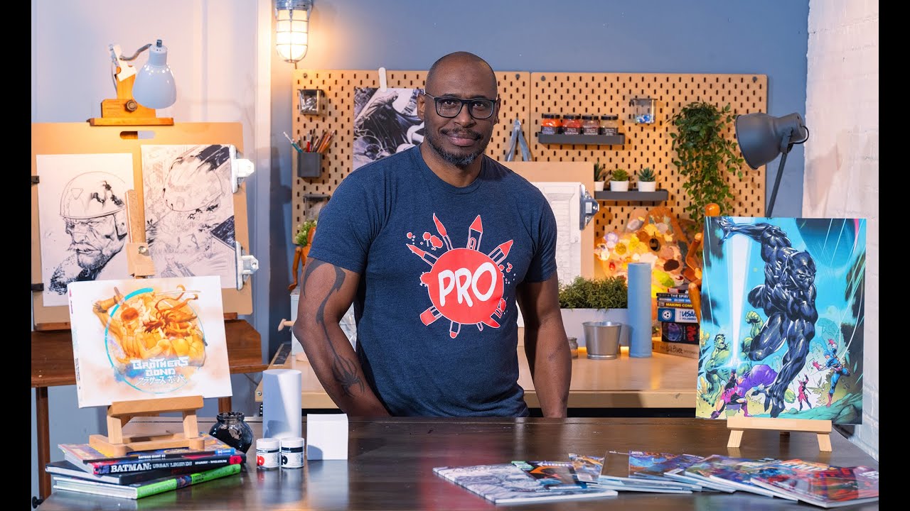 Penciling and Inking for Comics by Ryan Benjamin