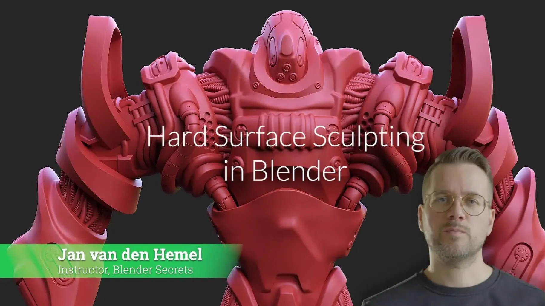 Hard Surface Sculpting in Blender by Jan van den Hemel