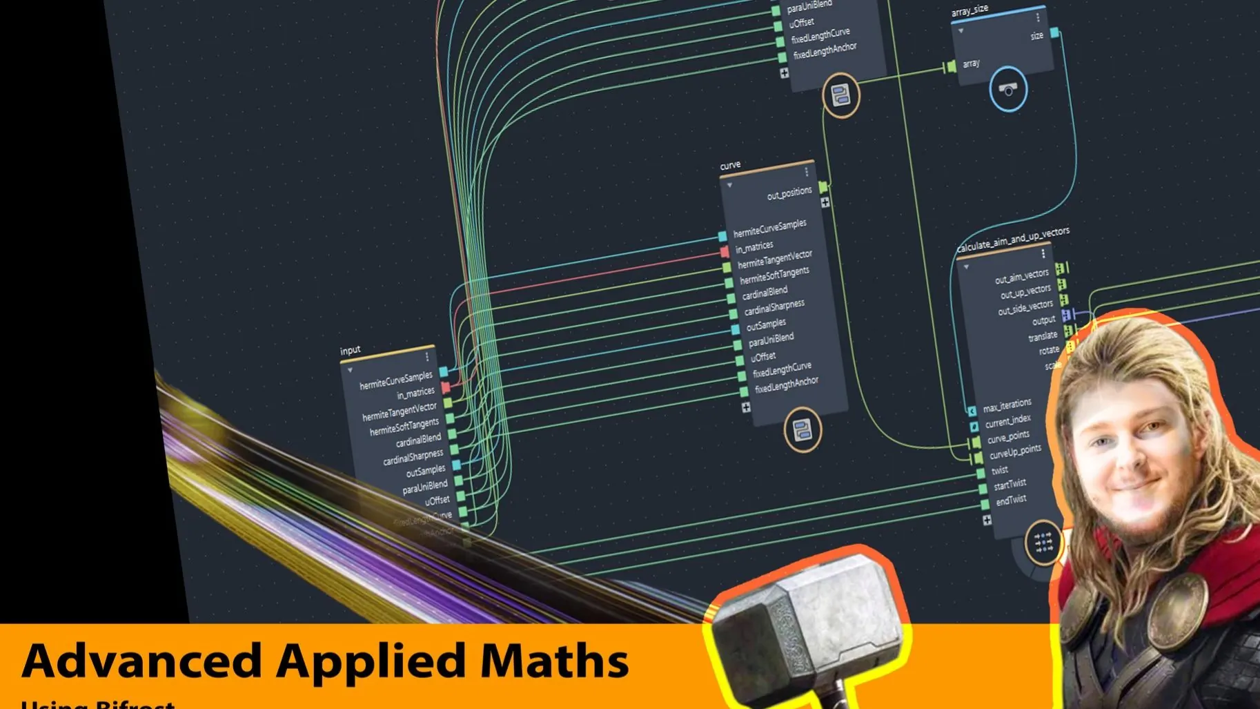 Advanced Applied Maths using Bifrost by Robert Stratton
