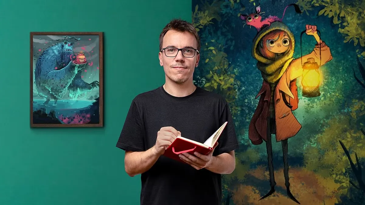 Drawing Journal Create Fantasy Characters by Guille Rancel
