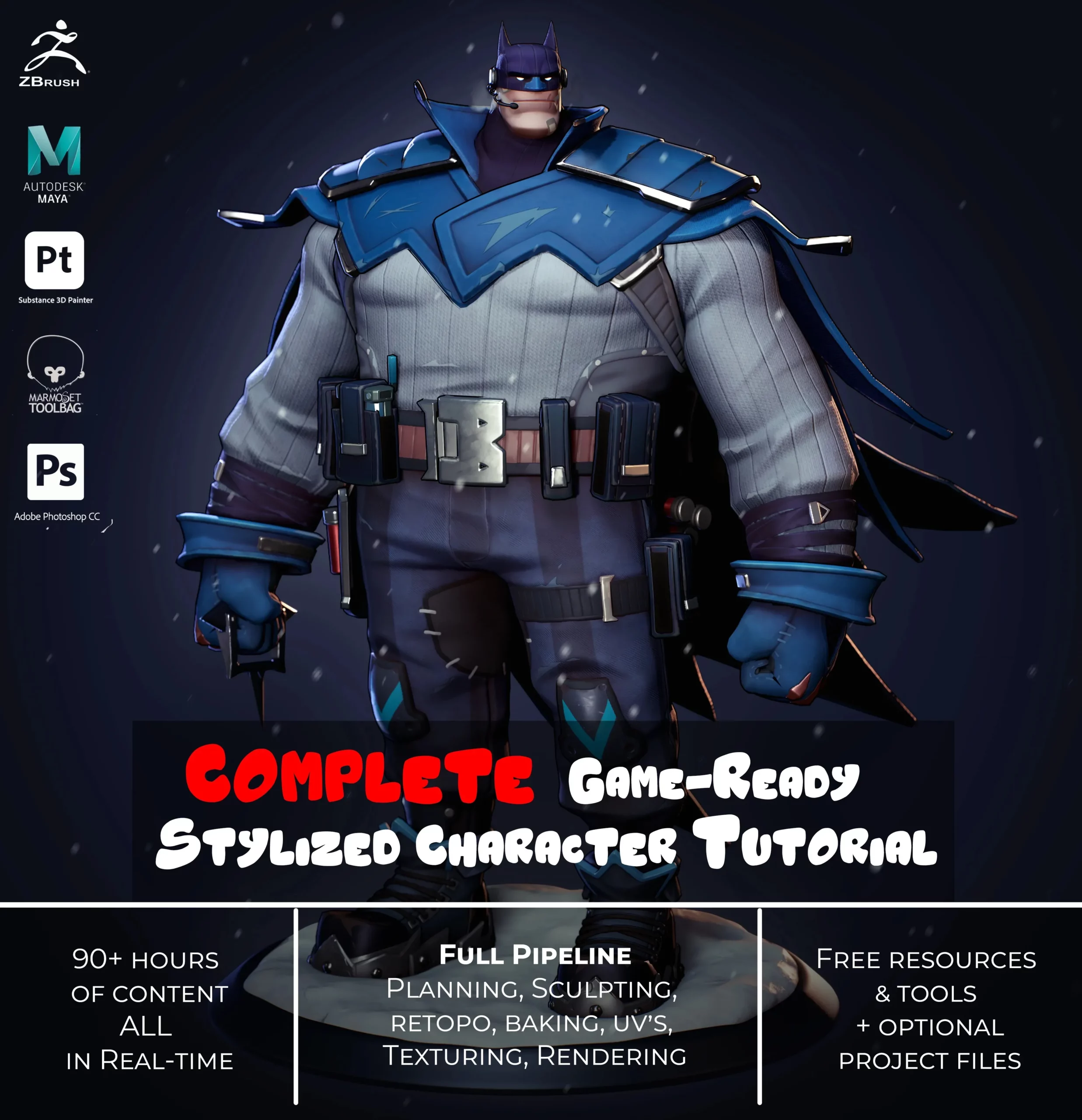 COMPLETE Stylized Character Tutorial by Fred Arsenault