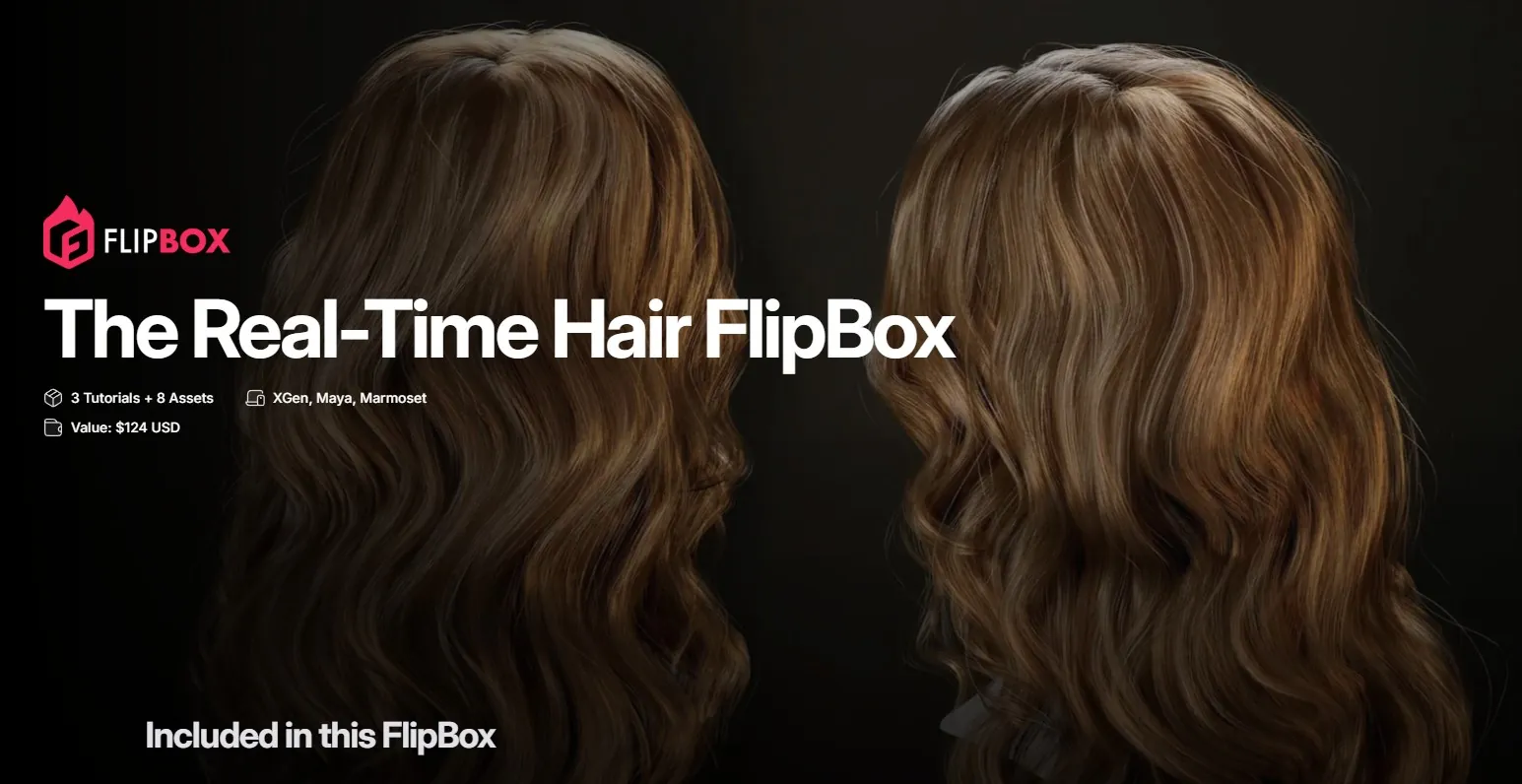 The Realtime Hair FlipBox by Hazel Brown