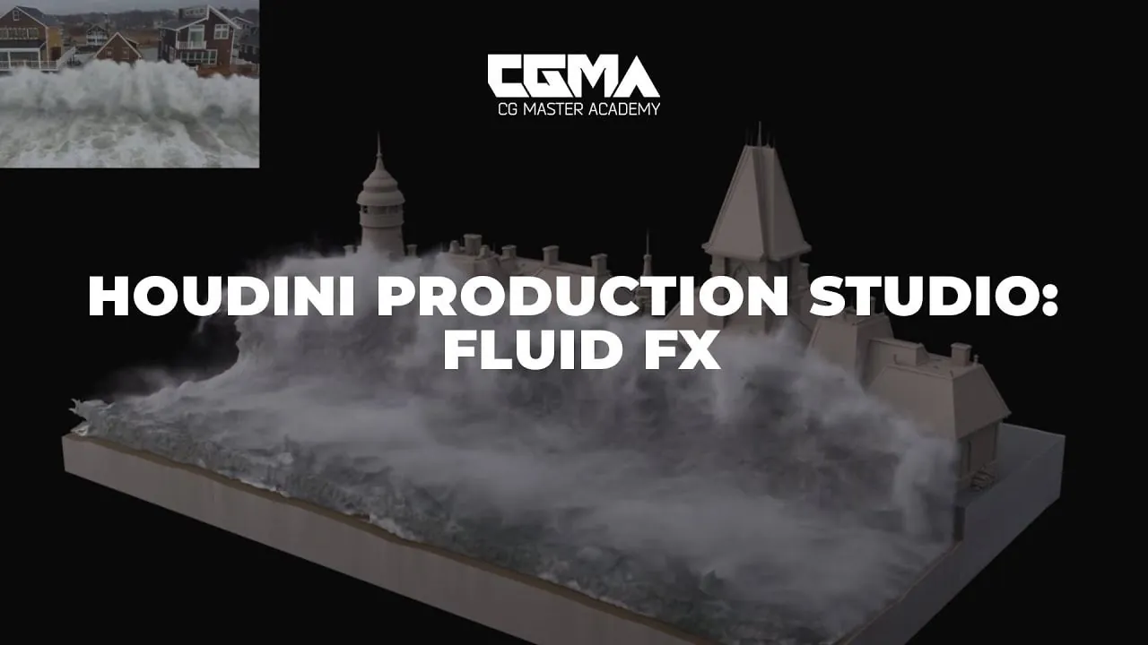 Houdini Production Studio - Fluid FX by Edward Ferrysienanda