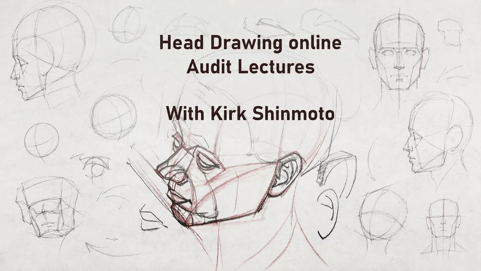 Head Drawing Audit Class by Kirk Shinmoto